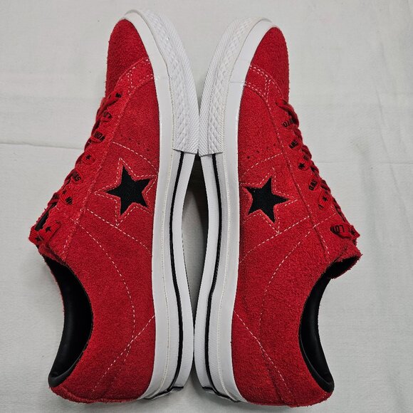 Converse | Shoes | Converse One Star 45 Year Anniversary Sneakers Red ...
